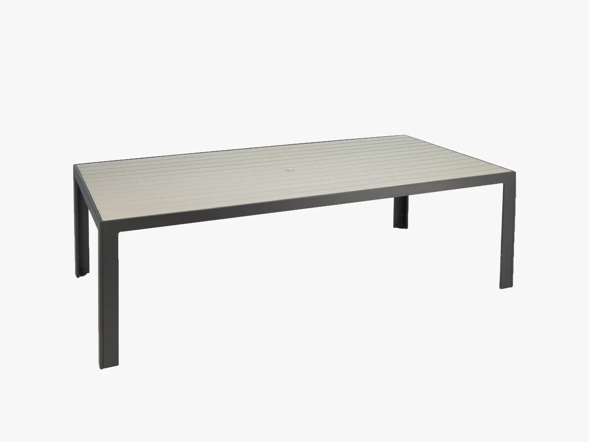 Meza HDPE Collection 82 x 42 Inch Rectangular Dining Table by Texacraft